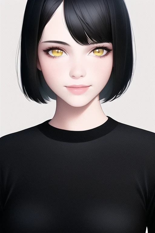 黑发少女-角色生成-AI生成-微元素 - Element3ds.com!-花瓣网