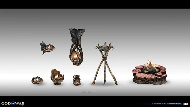 God of War Ragnarok- props-花瓣网