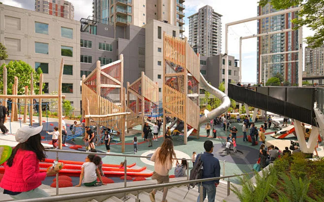 Sir Wilfrid Laurier Park Natural Playground - Earthscape Play : The ...