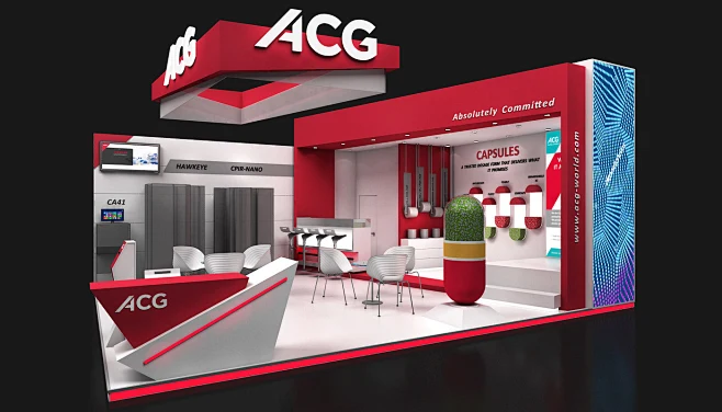 acg Creative Design creative stall creative stand Exhibition Exhibition ...