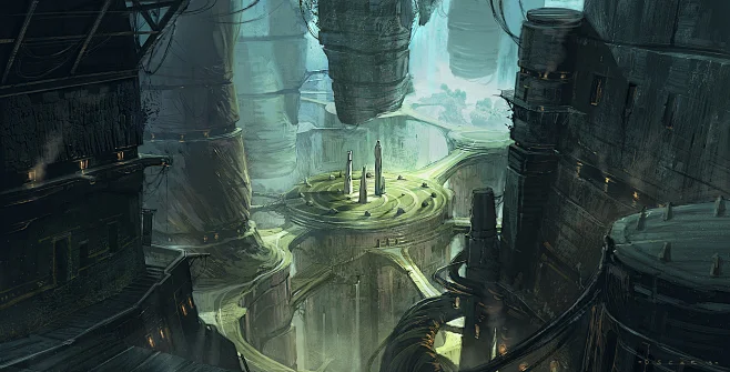 Oscar Cafaro : designer - concept artist-花瓣网