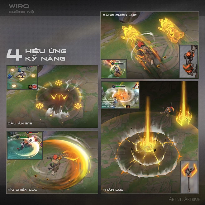 Wiro Fury - Arena of Valor skin concept ( fanart ), Artrior . : lastest ...
