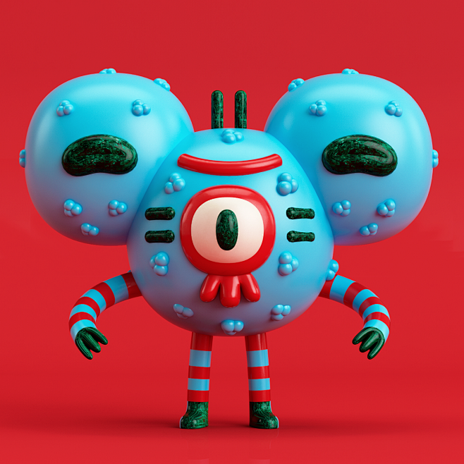https://www.behance.net/gallery/62576315/3D-Characters
