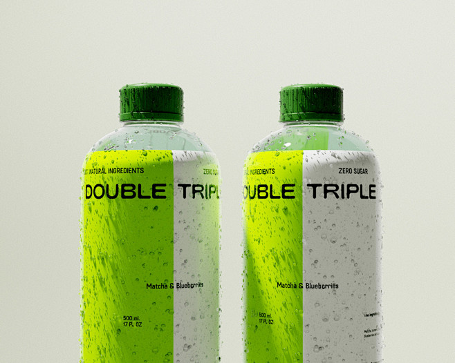 Double Triple 运动饮料包装设计