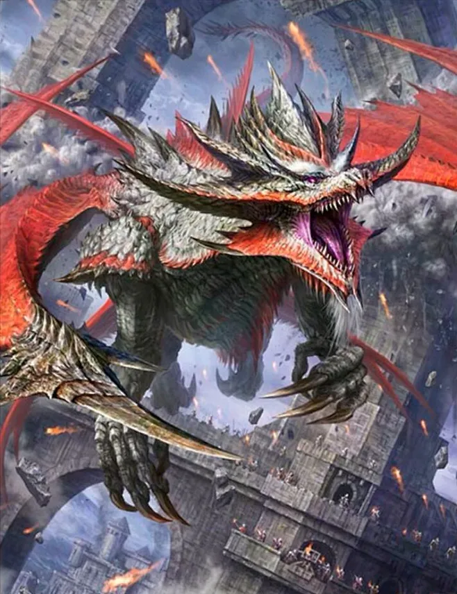 Dragon demoledor evolved Legend of the cryptids: Fantasy, Dragons ...