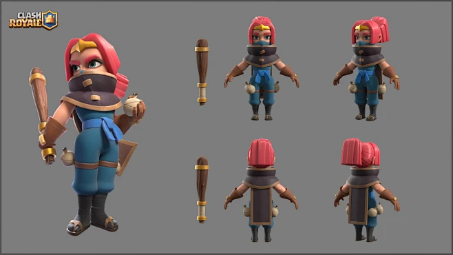 Boss Bandit - Clash Royale-花瓣网