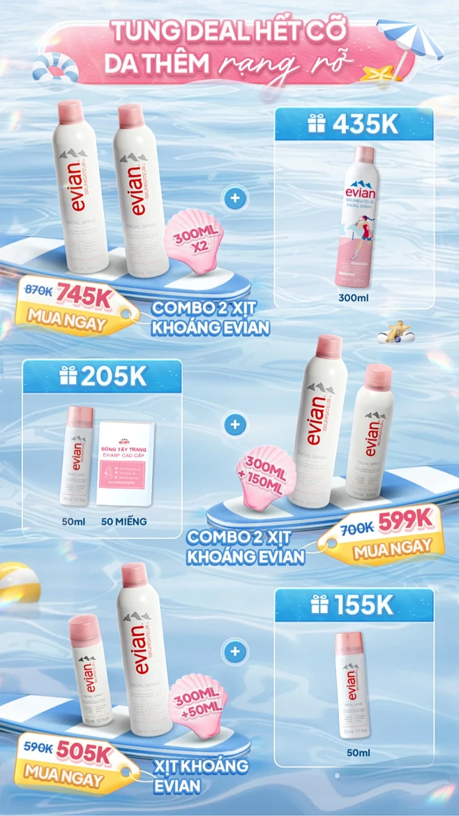 evian Facial Spray - Shopee Mall Online | Shopee Việt Nam-花瓣网