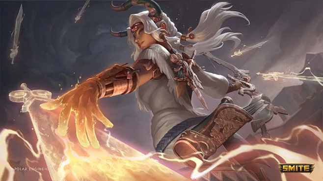 Smite Game Splash Art Compilation Vol.06-花瓣网
