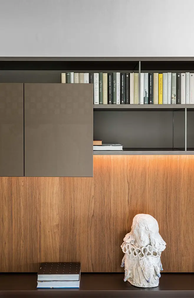 Modern modular wall system, Italian design - 505 - Molteni&C ...