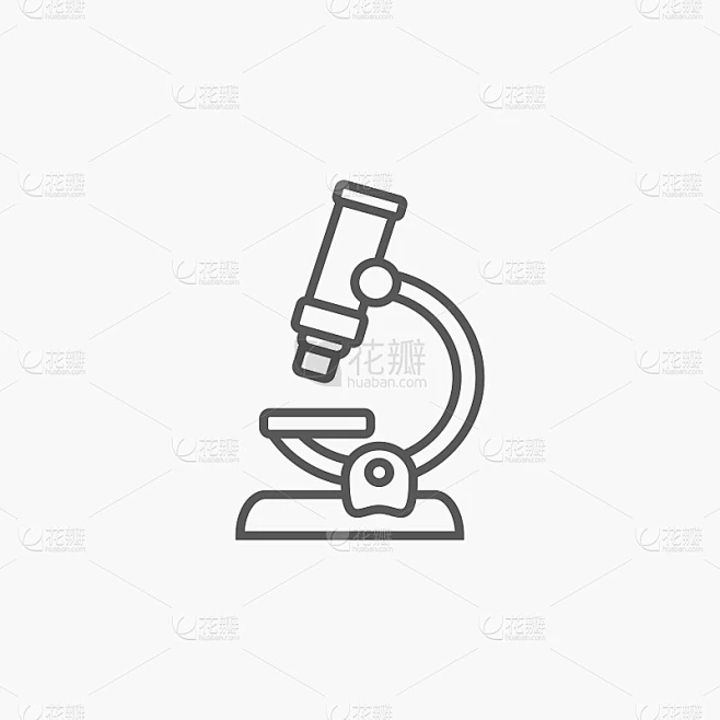 显微镜图标，范围向量素材-花瓣网