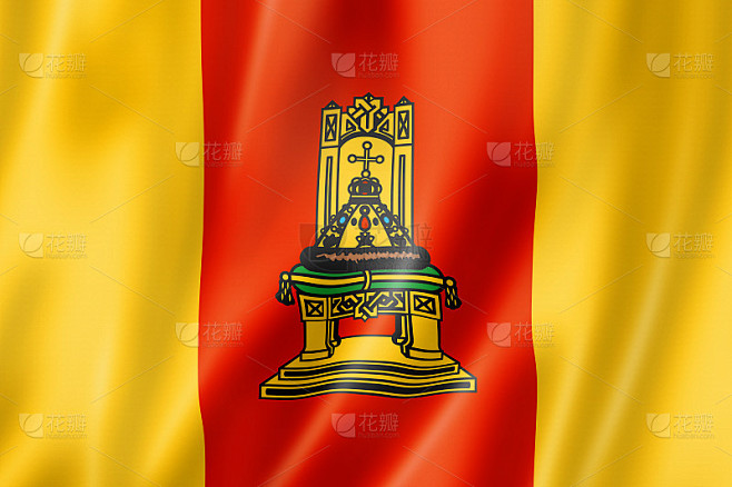 Tver州-州旗，俄罗斯