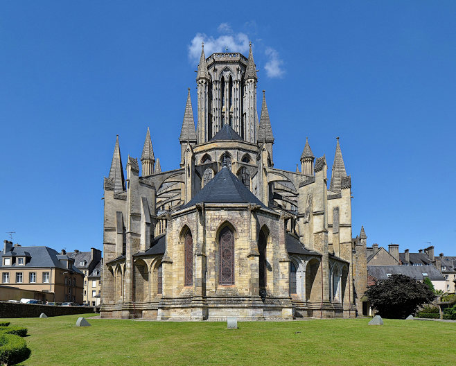 Coutances (Manche) - Cathédrale Notre-Dame - Chevet : Coutances (Manche ...