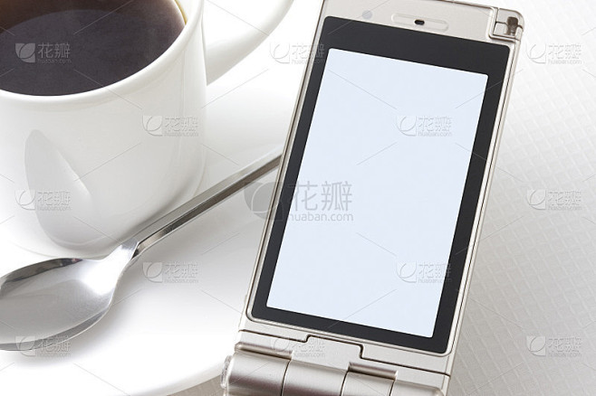 咖啡和手机