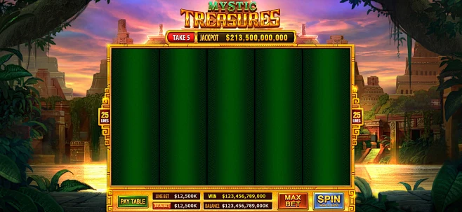 game slot UI-花瓣网