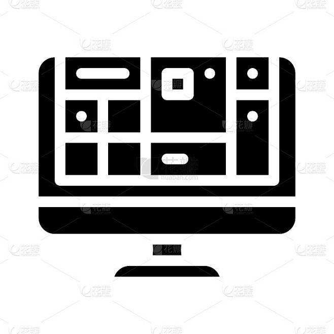 操作系统图形图标矢量图表