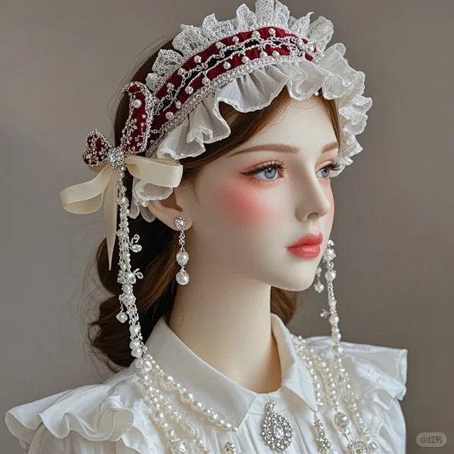 玉石珍珠头饰 - 小红书搜索-花瓣网