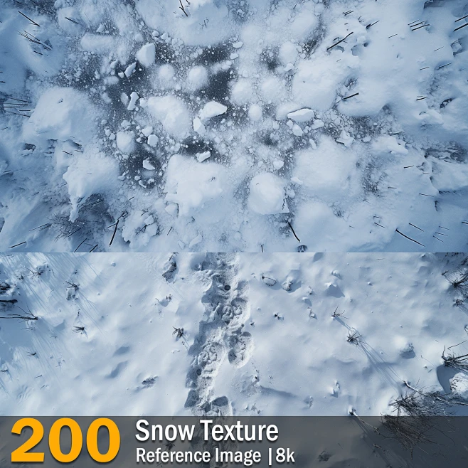 Snow Texture | Reference Images | 8K-花瓣网