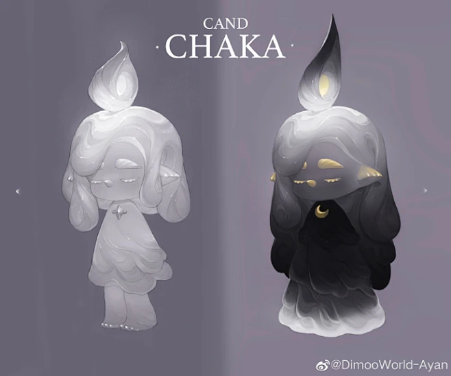 YANSTUDIO新品官宣 + Cand CHAKA + 人会对着蜡烛许愿 可蜡烛自己的愿望是什么呢？ ...展开全文c图片_儿童绘本、商业 ...