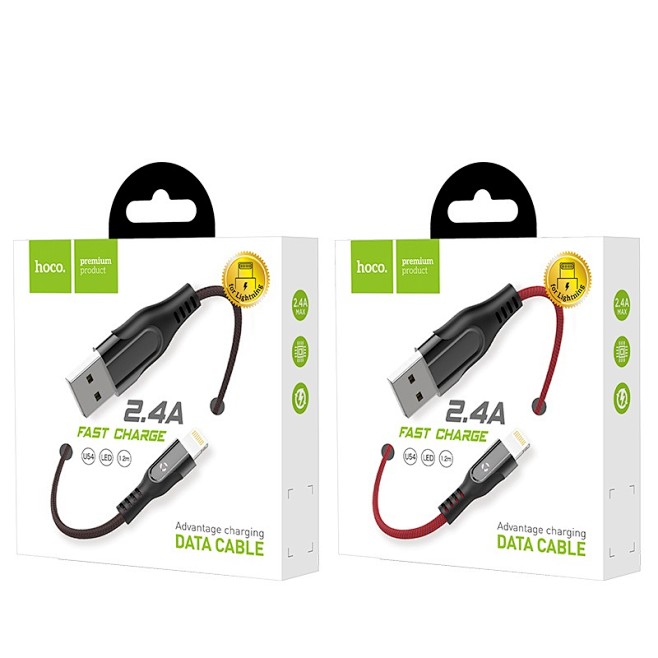 hoco-u54-advantage-charging-data-cable-for-lightning-package