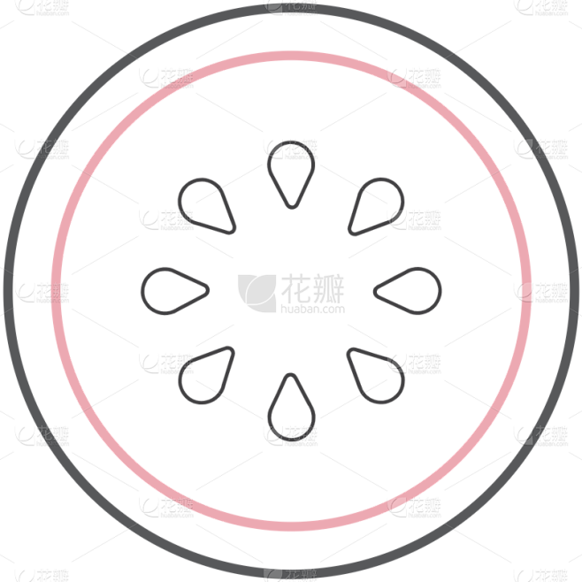 生鲜食品行业icon-水果切片