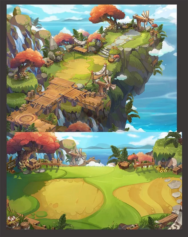 图片_game Q场景图片素材-花瓣网