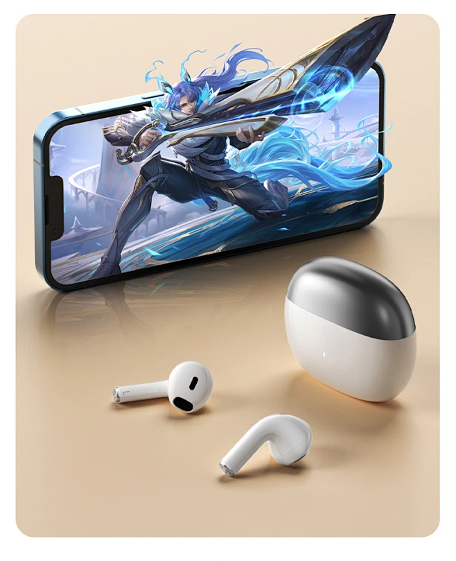 唐麦W18蓝牙耳机半入耳降噪游戏低延迟高音质适用于苹果华为小米-tmall-花瓣网