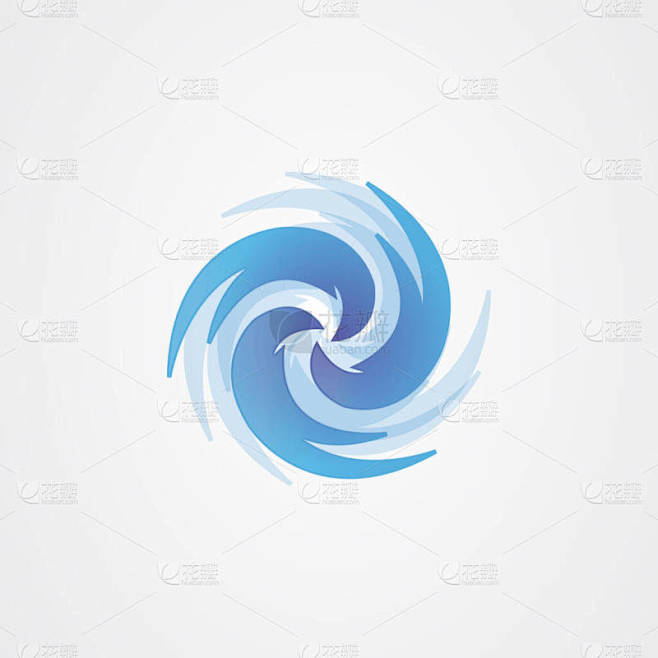 Whirlpool icon logo vector design