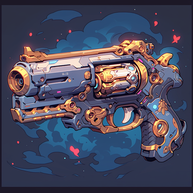 游戏素材-赛博武器 (37)