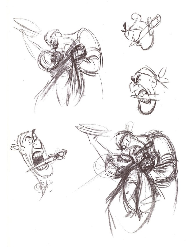 迪士尼线稿集迪士尼速写集来自cgbook.cn (134)