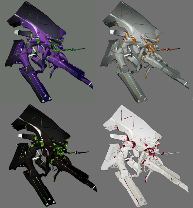 国人画师 leng jing 作品欣赏43p 角色-怪物-机械-欧美写实-微元素 - Element3ds.com!-花瓣网