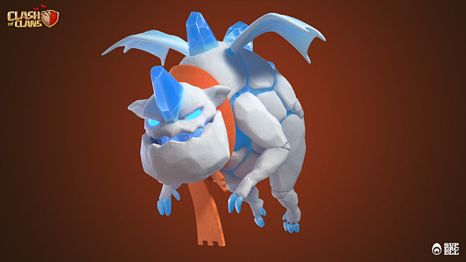 Clash of Clans - Ice Hound