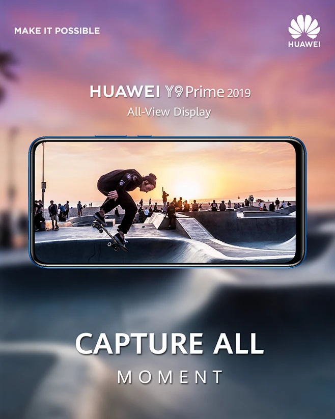 huawei HUAWEI Poster Design HUAWEI Y9 Prime Facebook Poster Design ...