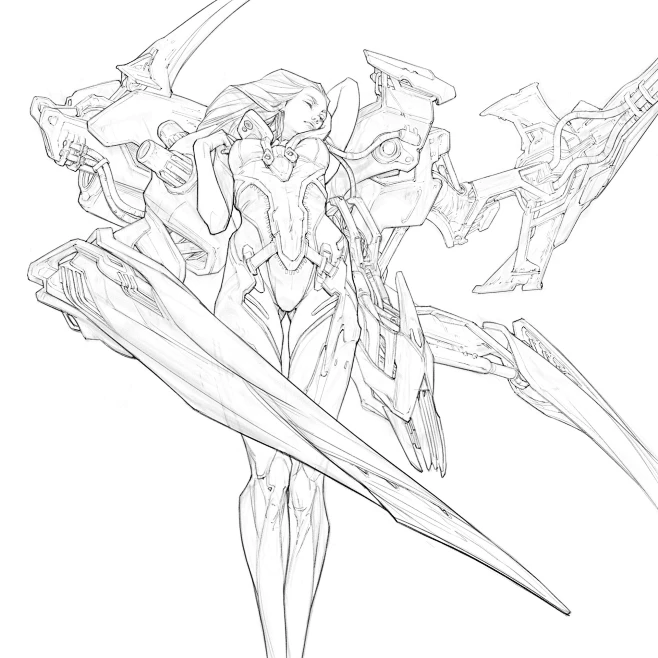 Sketchbook, Christophe Young : A few sketches and line drawings ...