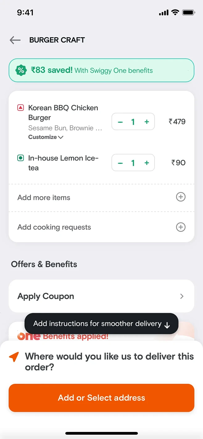 Swiggy screen-花瓣网