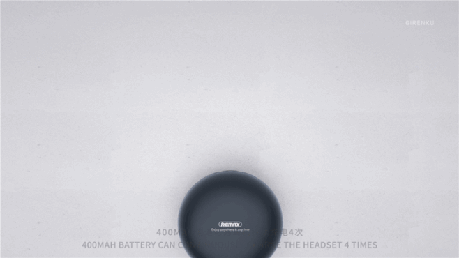 【REMAX蓝牙耳机TWS8】产品视觉动画——巨人谷制作-花瓣网