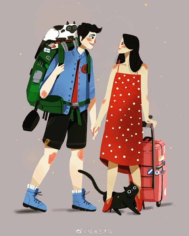 743 〗 " 来自芬兰Espoo的周末生活插画 " Parvati Pillai ...展开全文c图片_扁平风插画图片素材-花瓣网