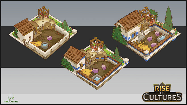 {游戏系列}美国 Rise of Cultures 文明崛起（UI,角色，场景）埃及和 经典希腊
