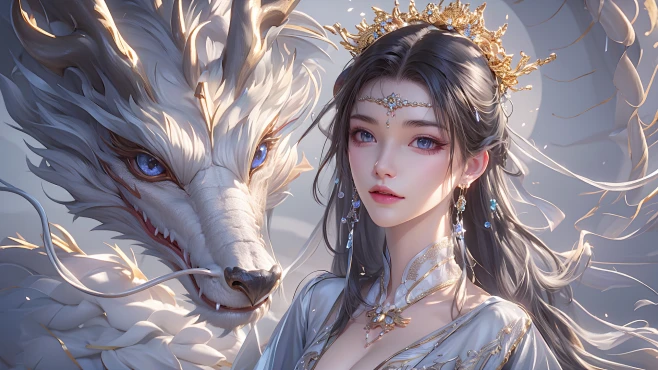 龙女-hzj(6)-花瓣网