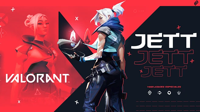 Wallpaper Jett - VALORANT-花瓣网