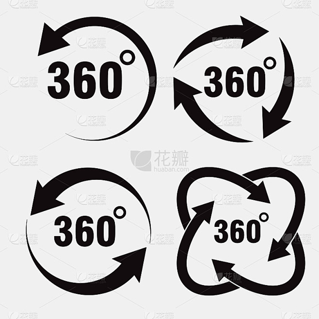 360 degree vector image