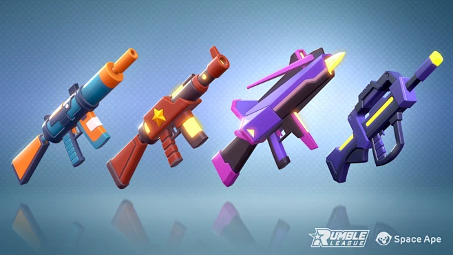 Rumble League - Weapons, Space Ape Games : A collection of the weapons ...