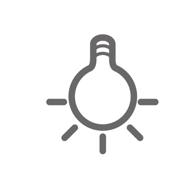 图标ICON灯泡灯LED灯亮灯png素材