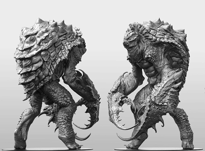 Crablike monster , Marcin Klicki : Hello Guys! I made this guy on my ...