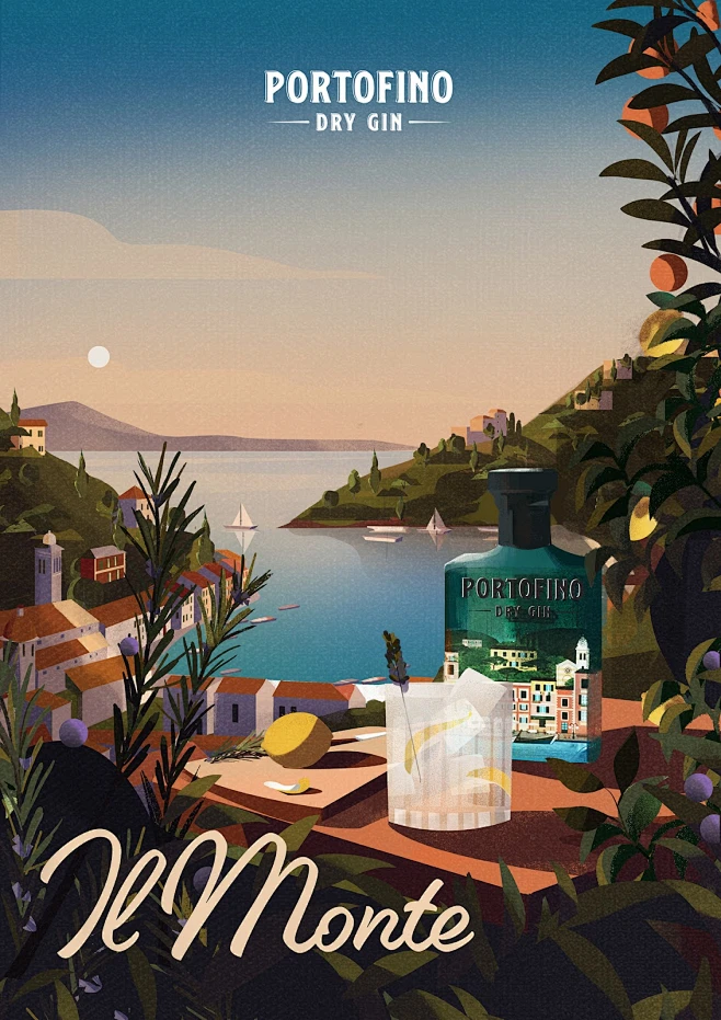 Advertising artwork campaign Digital Art DolceVita ILLUSTRATION Italy ...