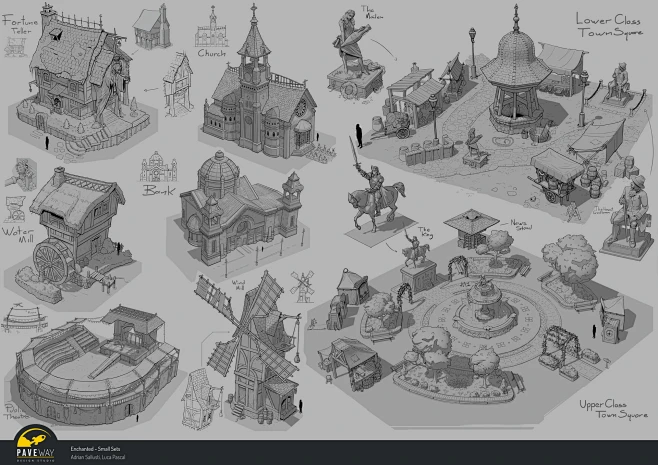 Kitbash3D - Enchanted Concepts-花瓣网