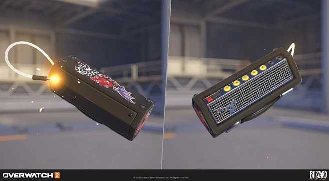 OVERWATCH 2 - Ashe 'Demon Rocker'-花瓣网