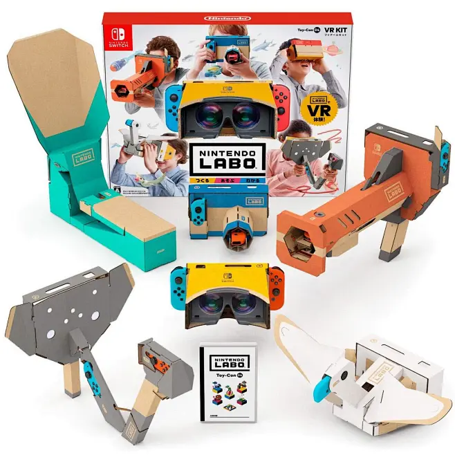 Nintendo Labo TOY-CON 04: VR Kit -Nintendo switch HAC-R-ADFXA Cardboard ...