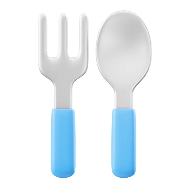 Spoon Fork 3D Icon - Free Download User Interface 3D Icons | IconScout-花瓣网