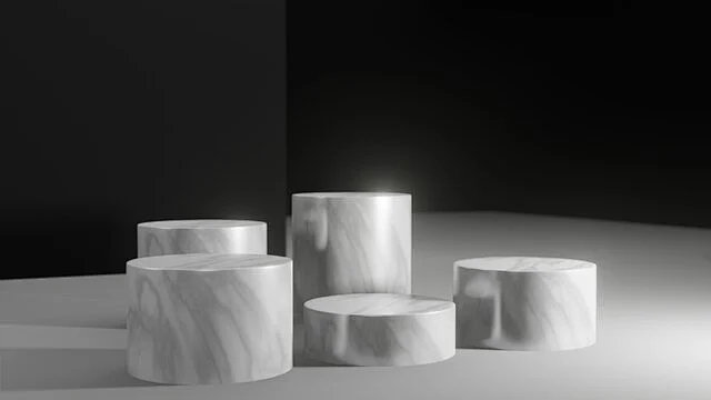 3d静物台 图源免费大图 用于产品放置的 3d 渲染空模板讲台 花瓣网