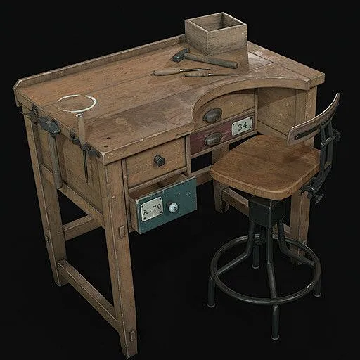 Workbench_01, Rockheart Studios图片_载具图片素材-花瓣网